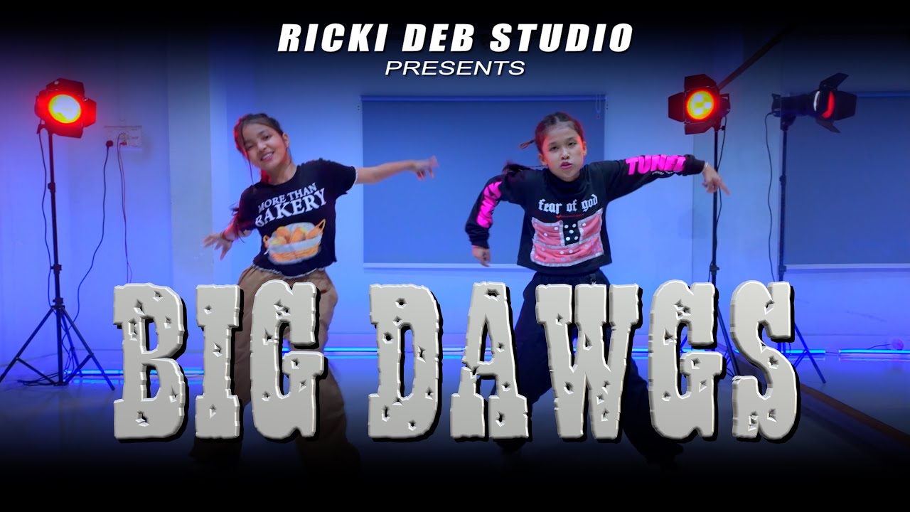 Hanumankind – Big Dawgs | Dance Cover | Ricki Deb Studio - YouTube