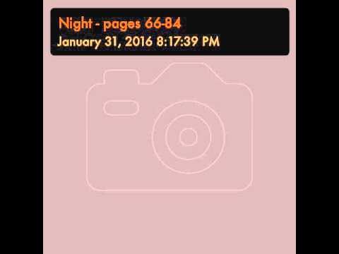 Night - pages 66-84 - YouTube