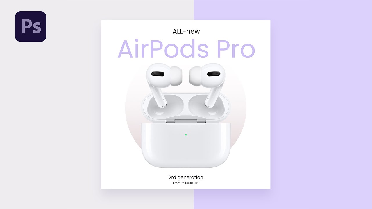 Smart Way for Poster design: Simple Definition | Apple Air pods Pro ...