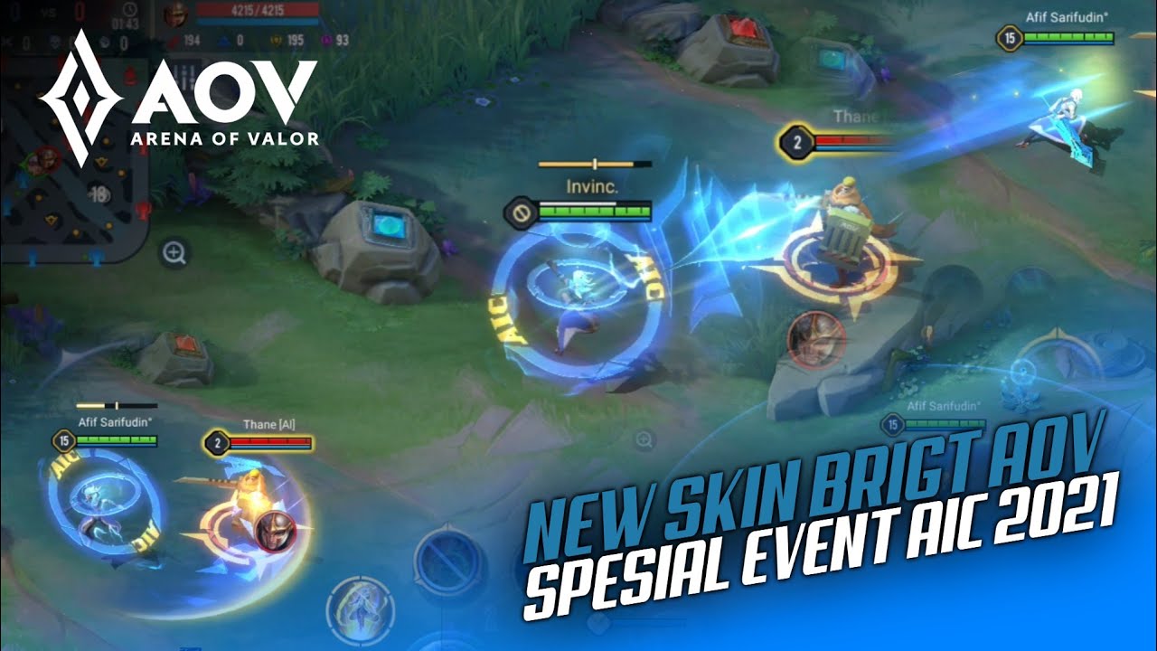 PREVIEW SKIN BRIGHT SPESIAL EVENT AIC 2021 - AOV Indonesia - YouTube