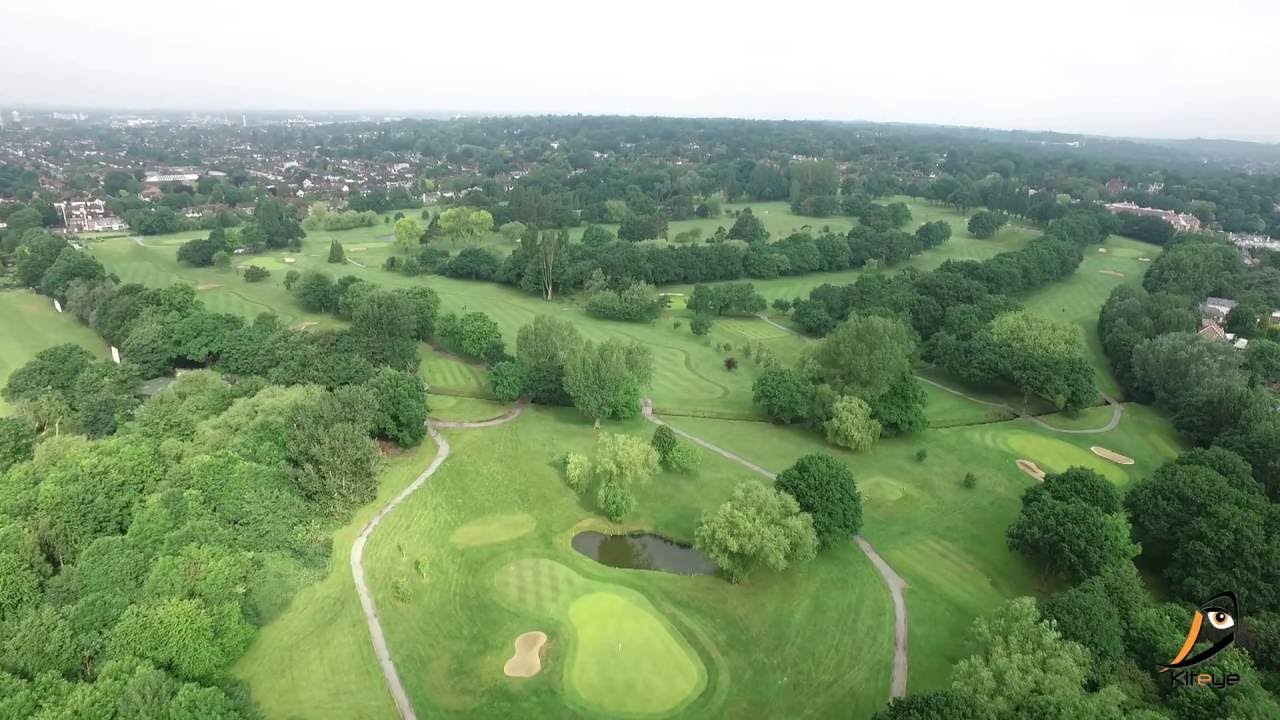 Malden Golf Course fly over - YouTube