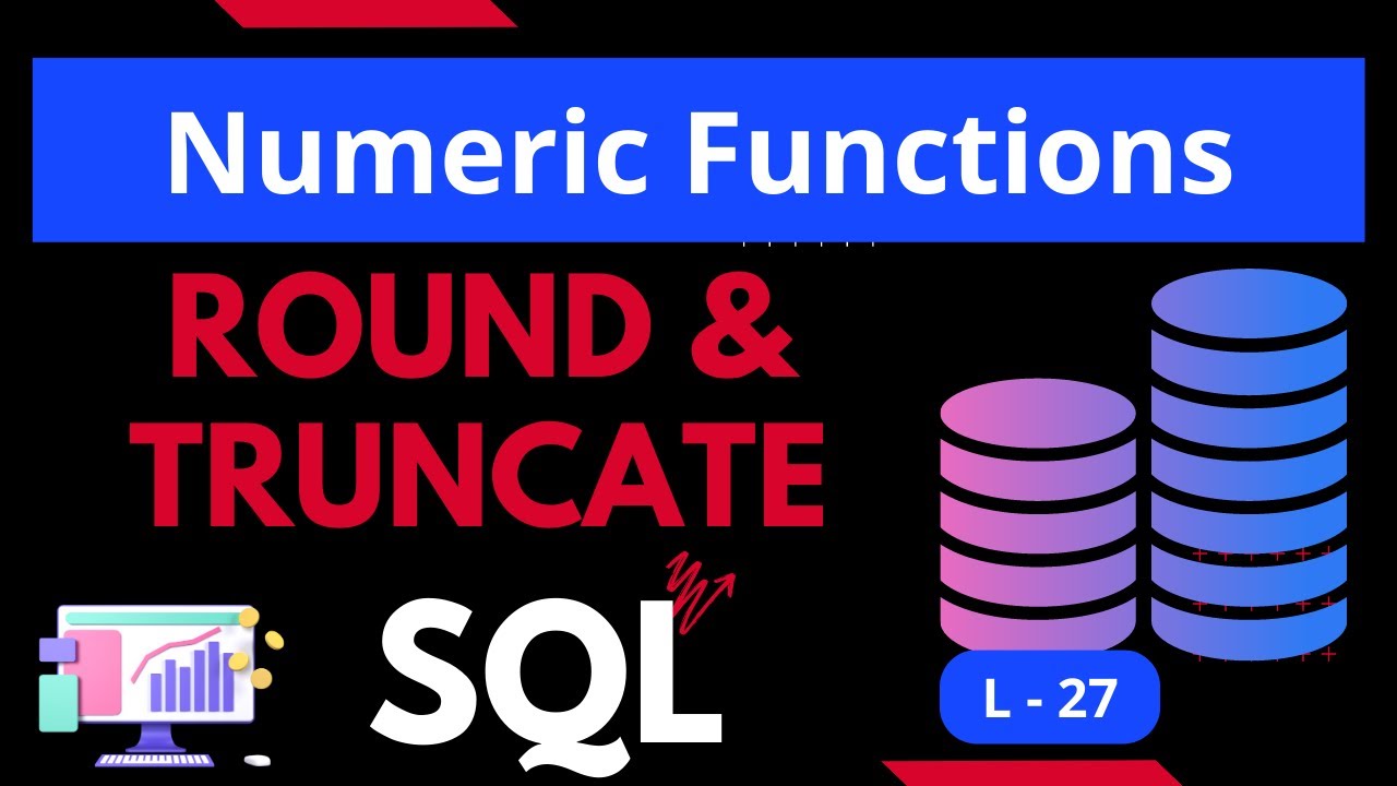 L-27 round() function sql#computerscience #cbse #sql #database #k12 #ip ...