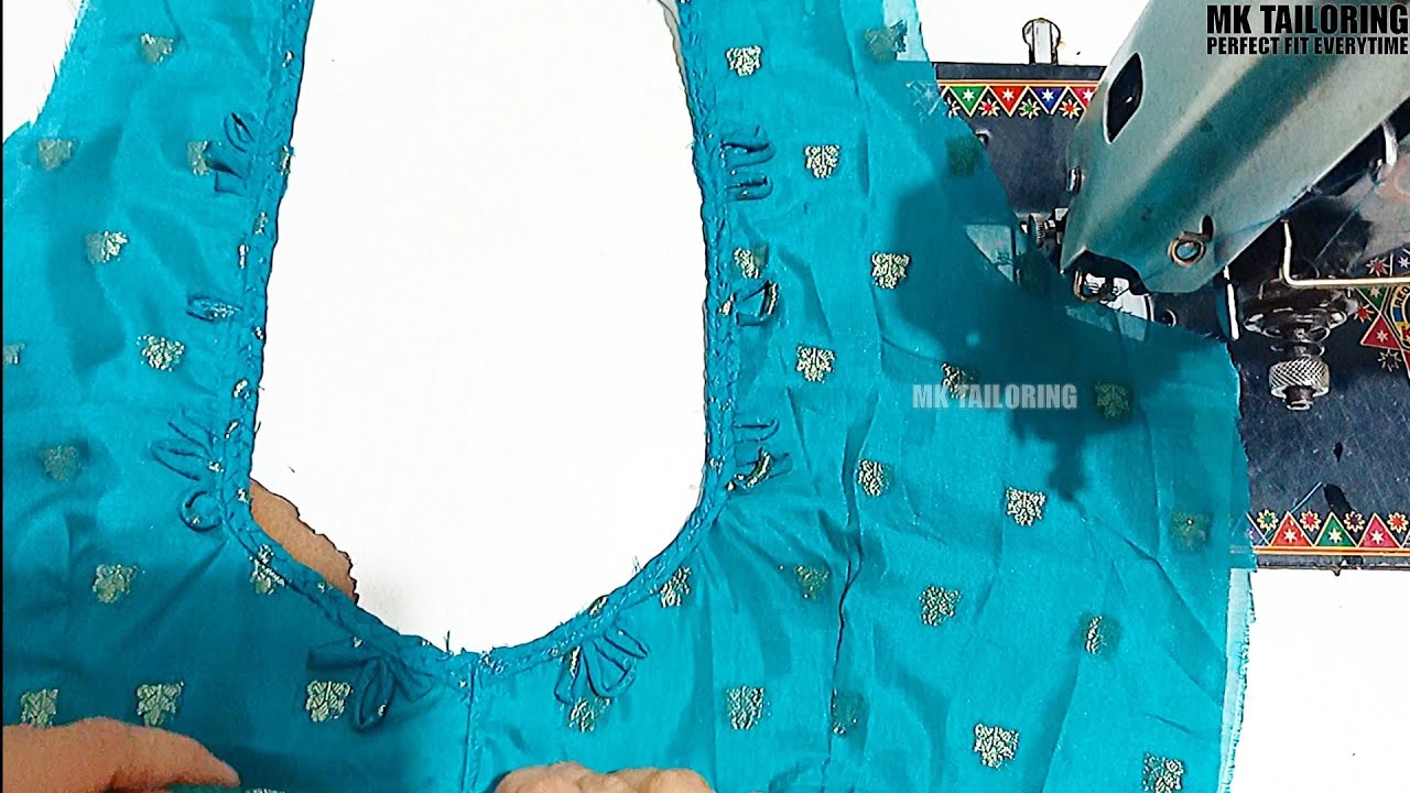 Beautiful back design for blouse | Latest back neck design stitching ...