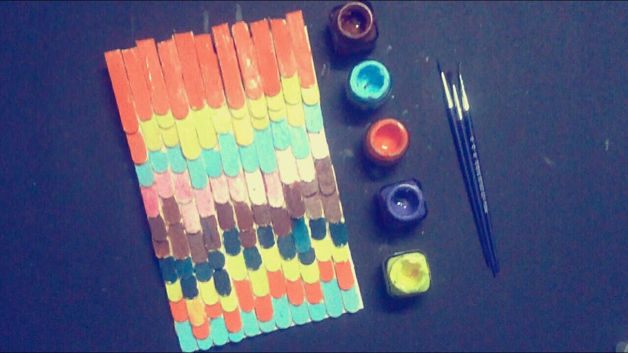 Stick art #2 / art creativity - YouTube