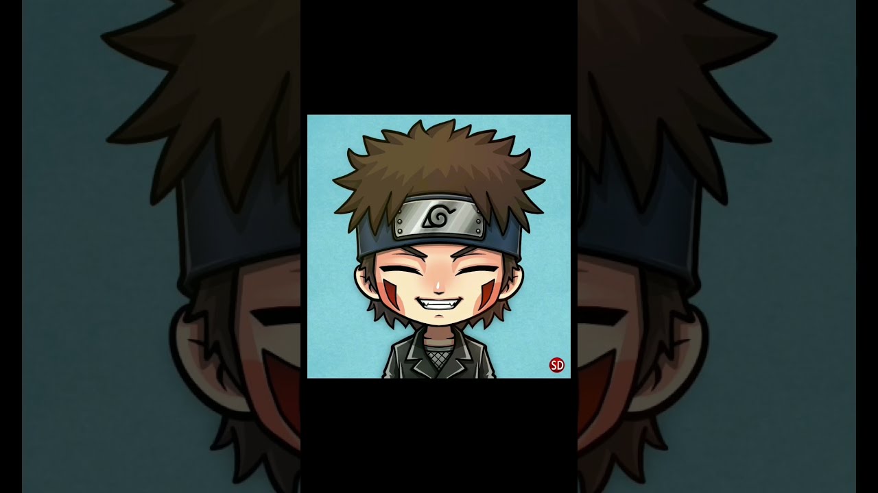 Draw Naruto Shippuden Character - Kiba Inuzuka | anime chibi art # ...
