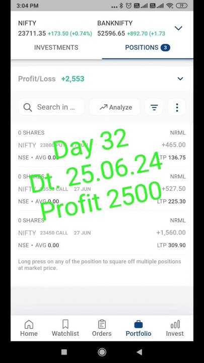 #90dayschallenge #day32 #Trading with discipline #optionstrading #nifty50 - YouTube
