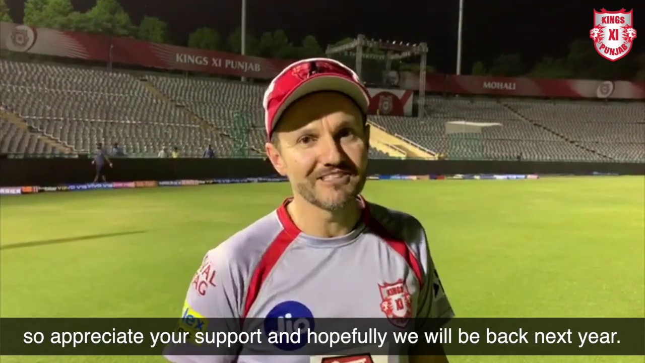 Mike Hesson speaks about their journey in IPL 2019 - YouTube