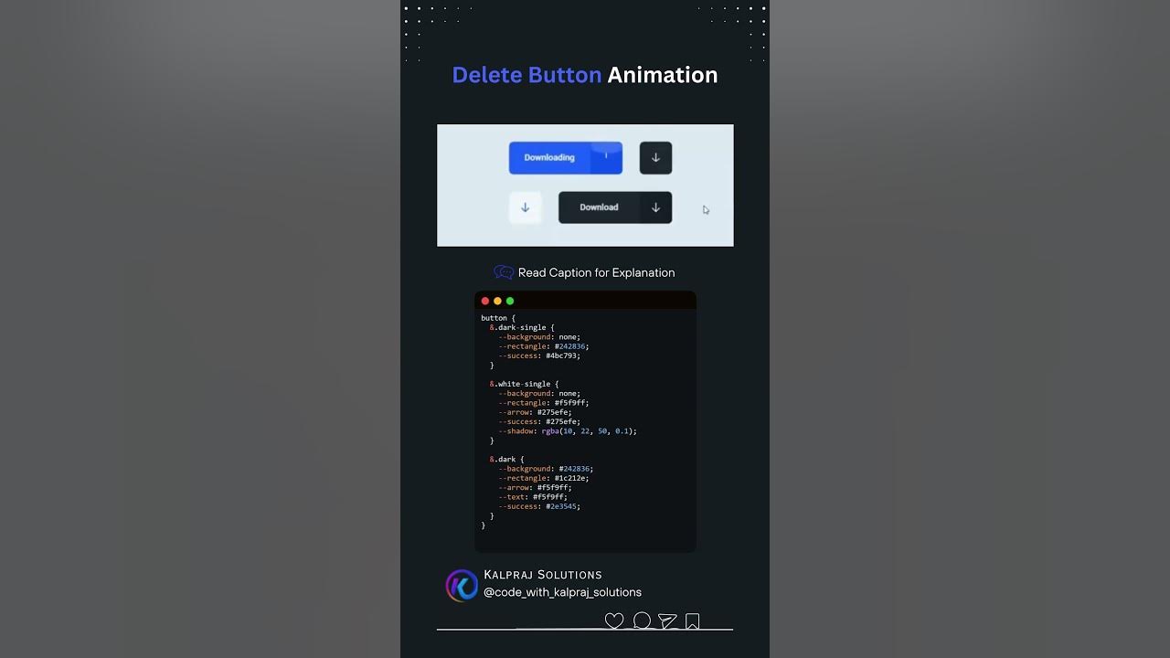 🗑️ Smooth Delete Button Animation in CSS! #Shorts #webdevelopment - YouTube