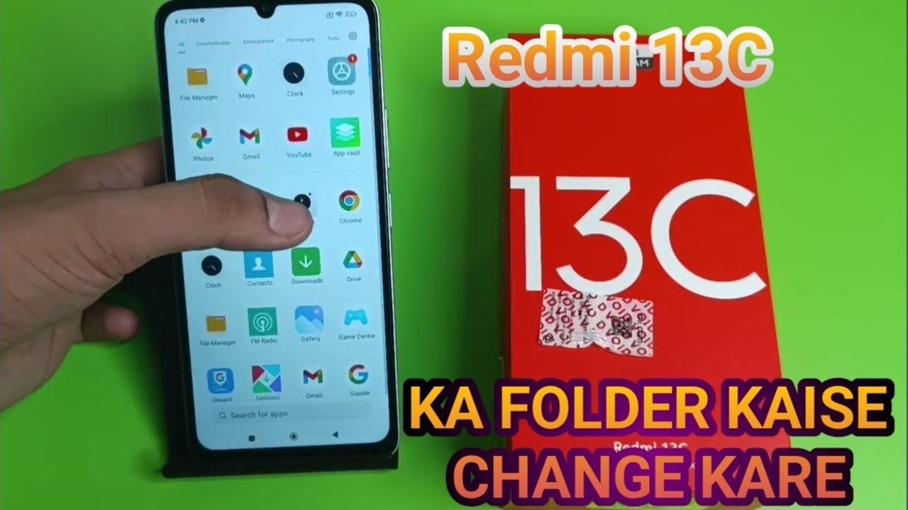 Redmi 13C Display Folder Kaise Change Screen Kaise Replacement Kare ...