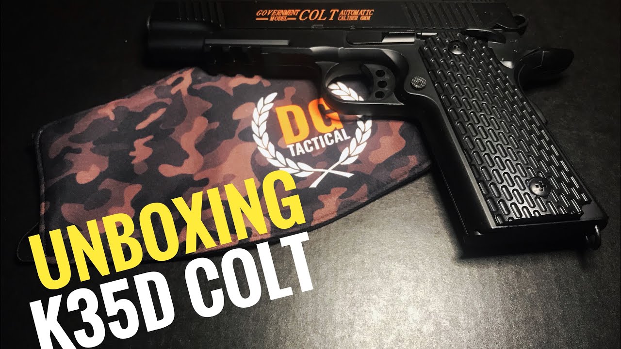 AIRSOFT SPRINGTYPE COLT UNBOXING|K35DA|Shopee PH| AIRSOFT PH 2021 - YouTube