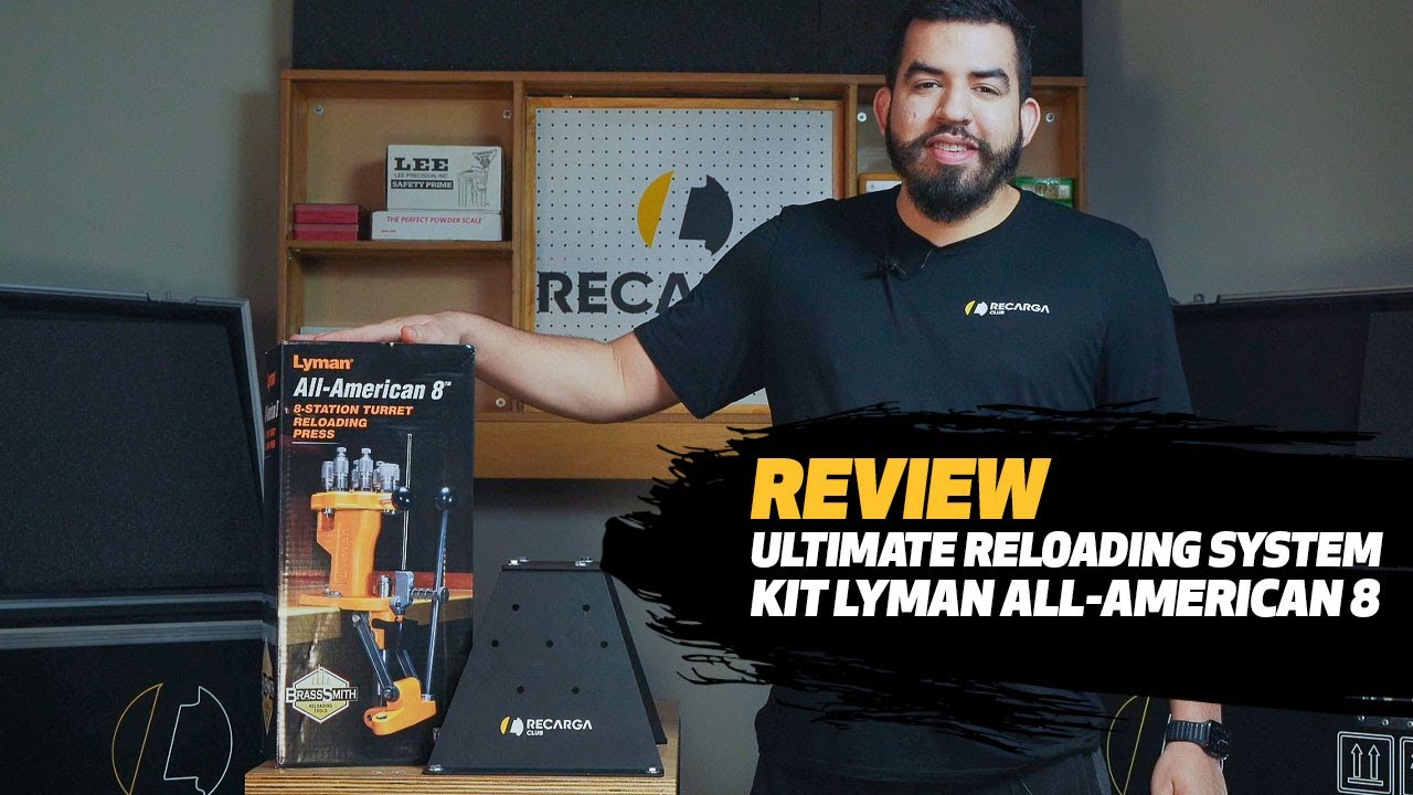 LYMAN ULTIMATE RELOADING SYSTEM - O KIT de Prensa de Recarga ideal para ...