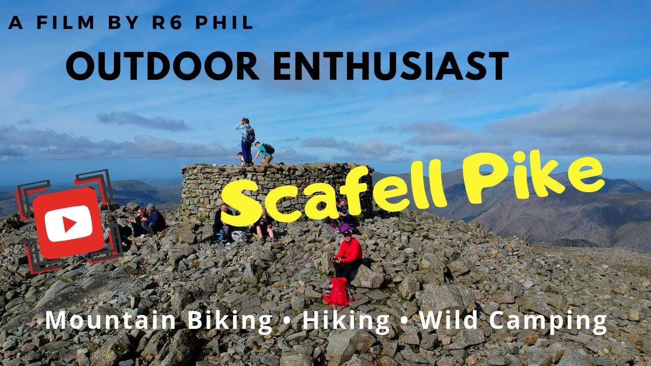 Lake District Walks | Climbing Scafell Pike from Great Langdale - YouTube