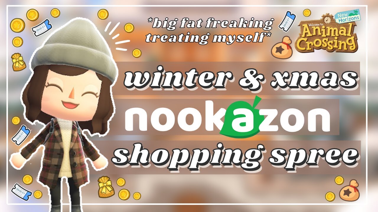 NOOKAZON: Winter & Christmas Shopping! | Buying on Nookazon | Animal ...