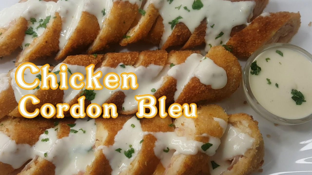 Ground Chicken Cordon Bleu | Easy Chicken Cordon Bleu | Chicken Cordon ...