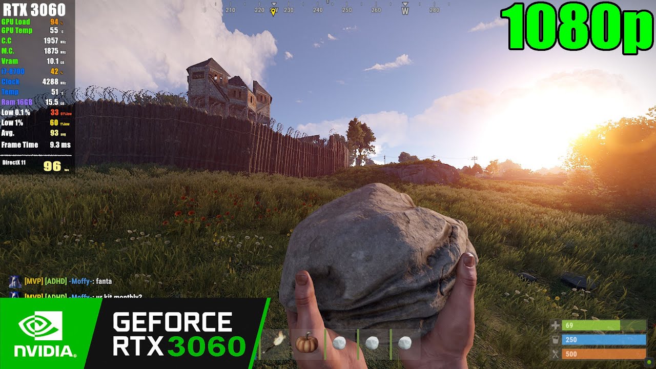 RTX 3060 | Rust - 1080p - YouTube
