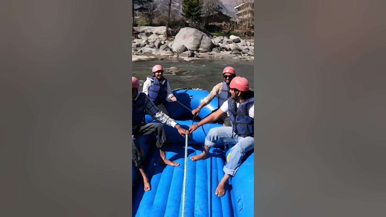 Rafting || Adventure 😍😍 #youtube #answer #love #shortsfeed #shorts ...