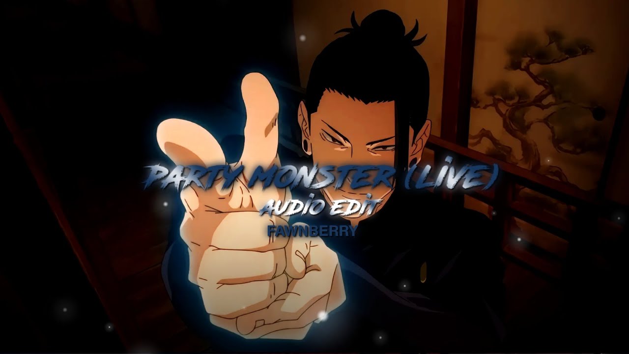 Party Monster (Live) - The Weeknd || Edit audio - YouTube