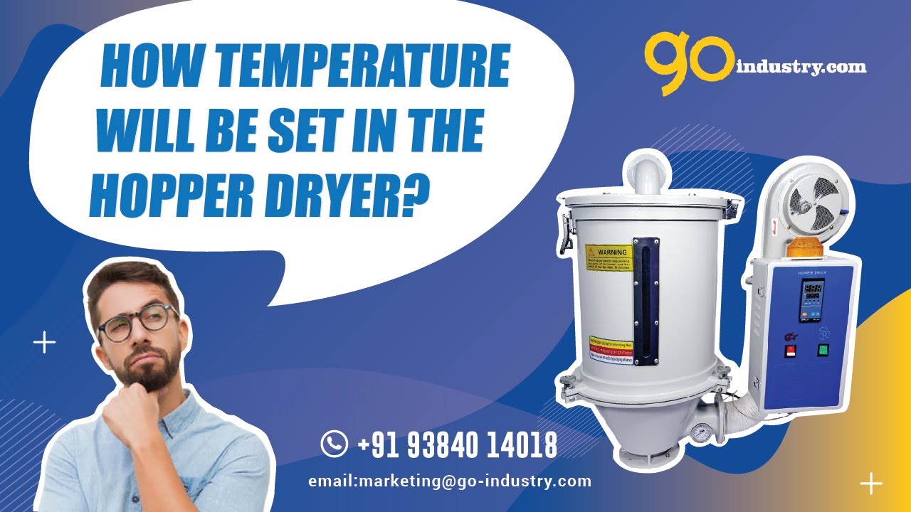 Hopper Dryer | Plastic Hopper Dryer | PID Controller | go-industry ...