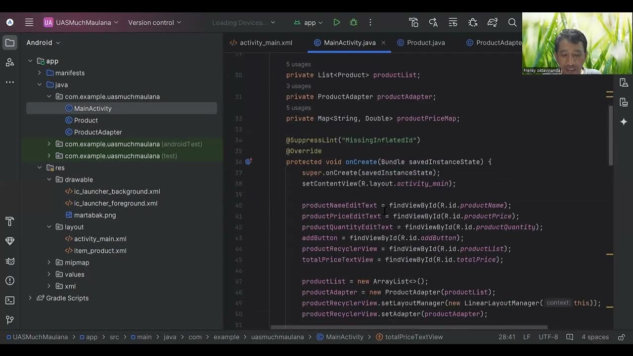 UAS Mobile Programming - YouTube