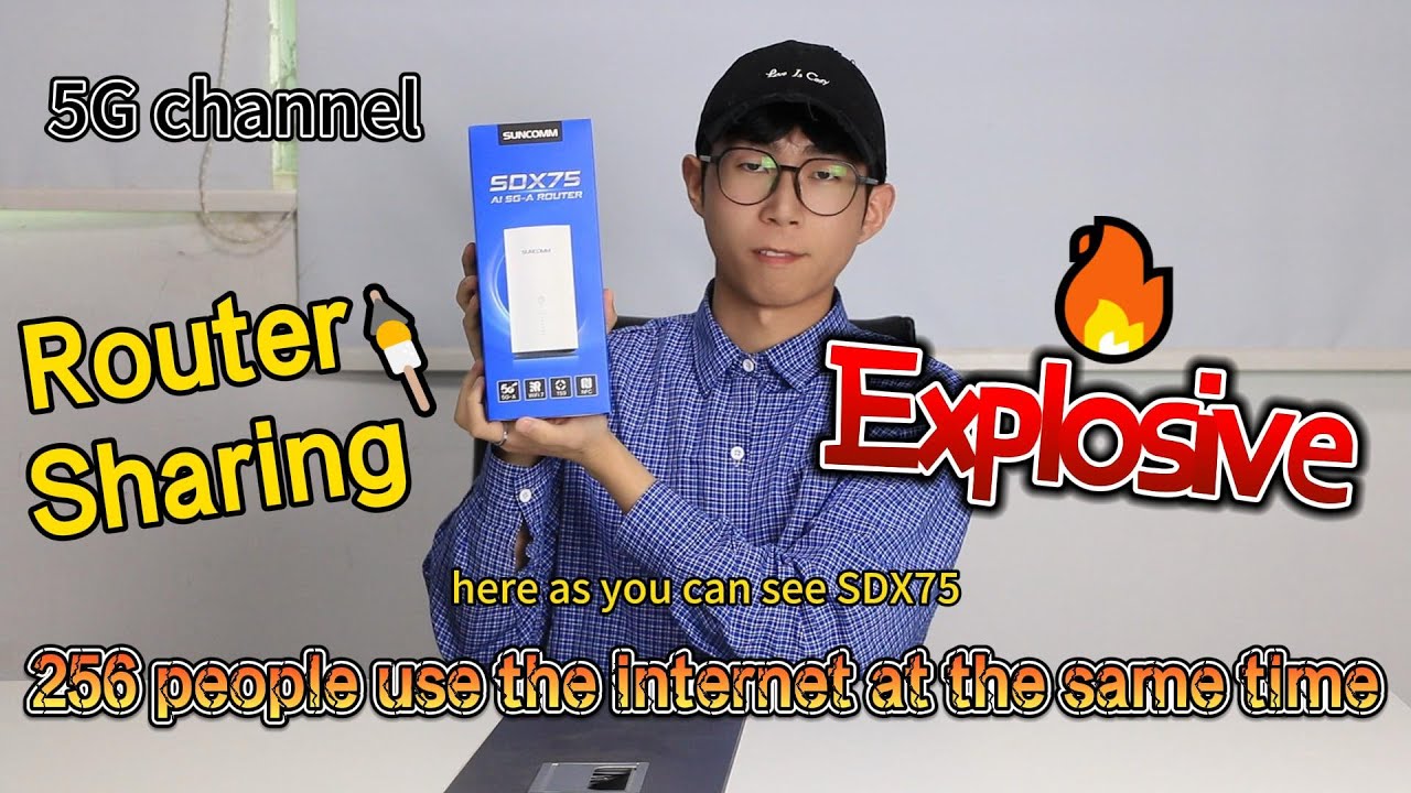 Welcome to #SUNCOMM channel today to introduce the 1 high-end router ...