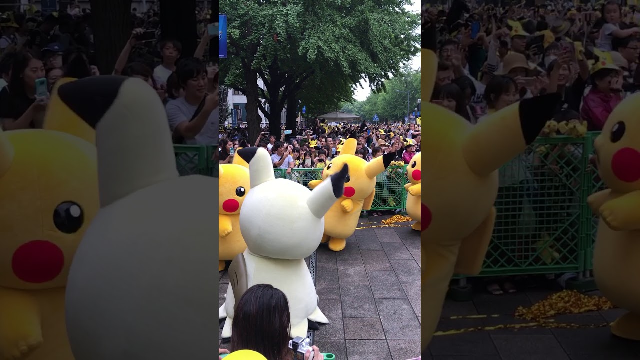 Pikachu Parade, Yokohama 2017 - YouTube