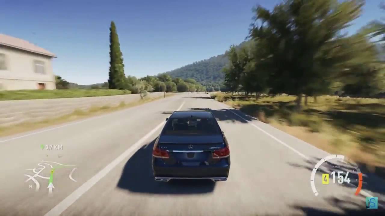 Forza Horizon 2 Mercedes Benz e class - YouTube