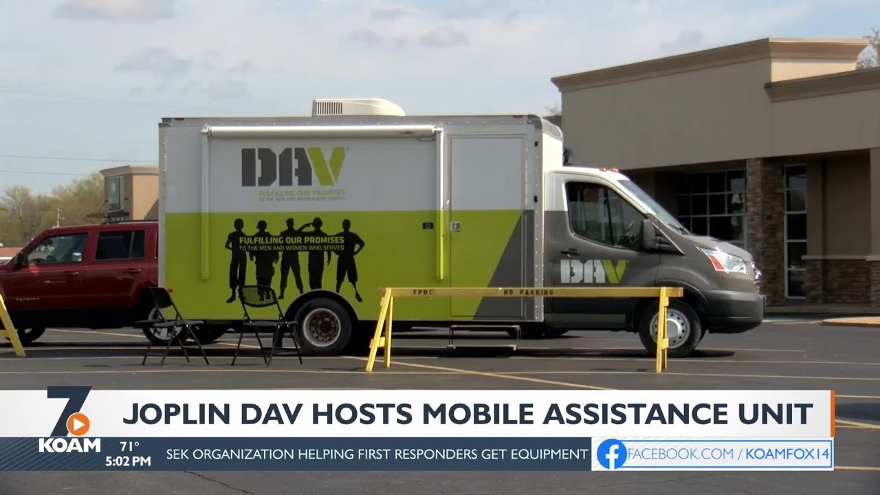 Joplin DAV Hosts Mobile Assistance Unit - YouTube
