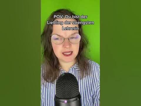 POV: Du bist der Liebling der strengsten Lehrerin #shorts #asmrshorts #asmr - YouTube