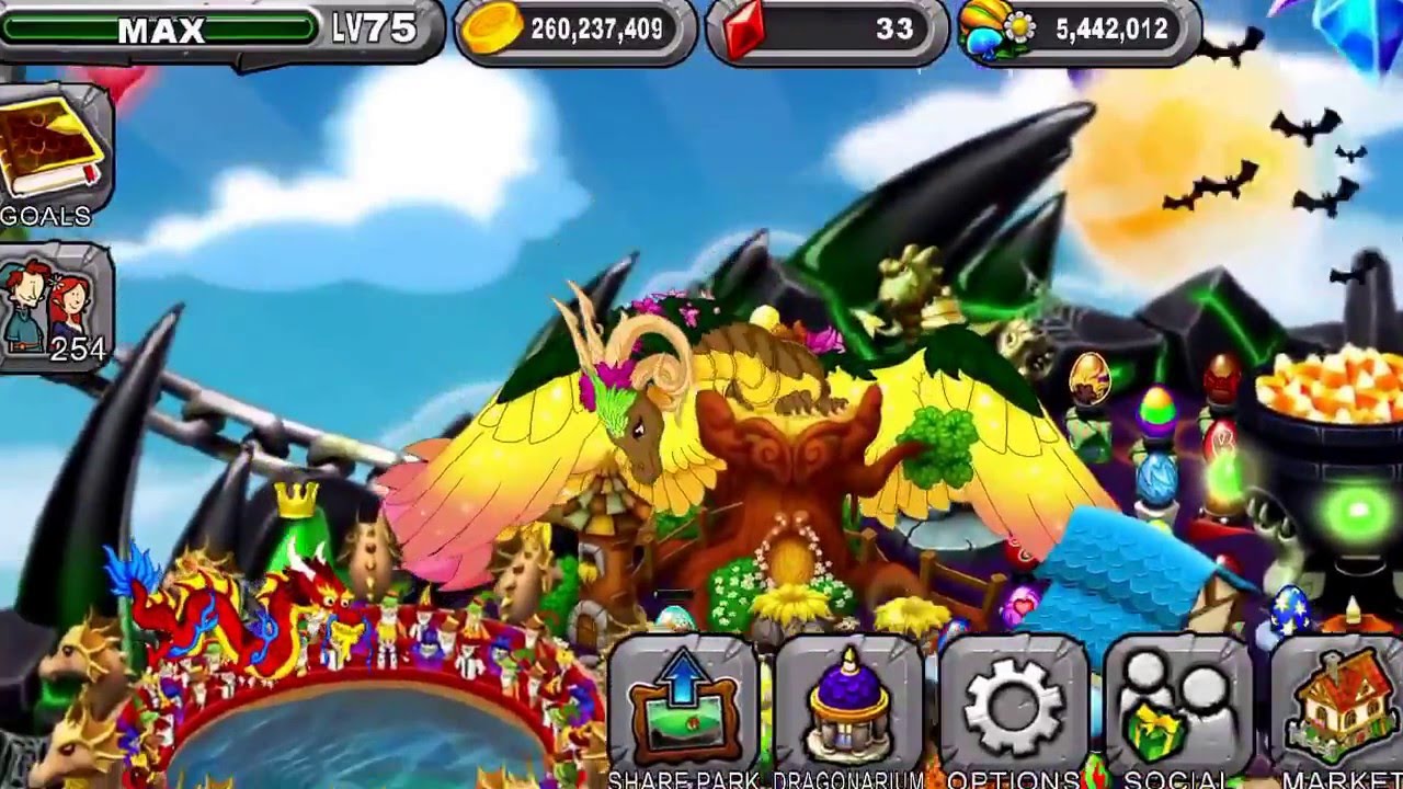 Getting Gaia 2nd Legendary Dragon in Dragonvale! - YouTube