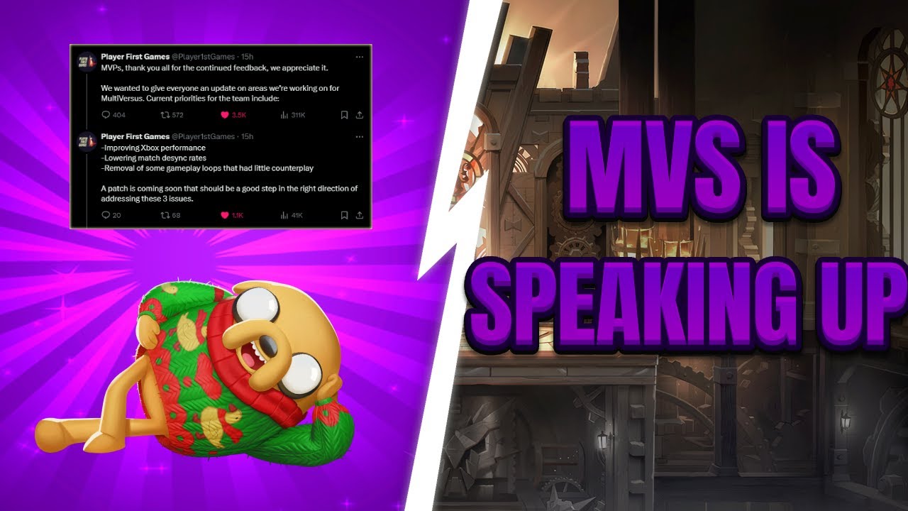 Multiversus Is Finally Communicating! | MASSIVE CHANGES - YouTube