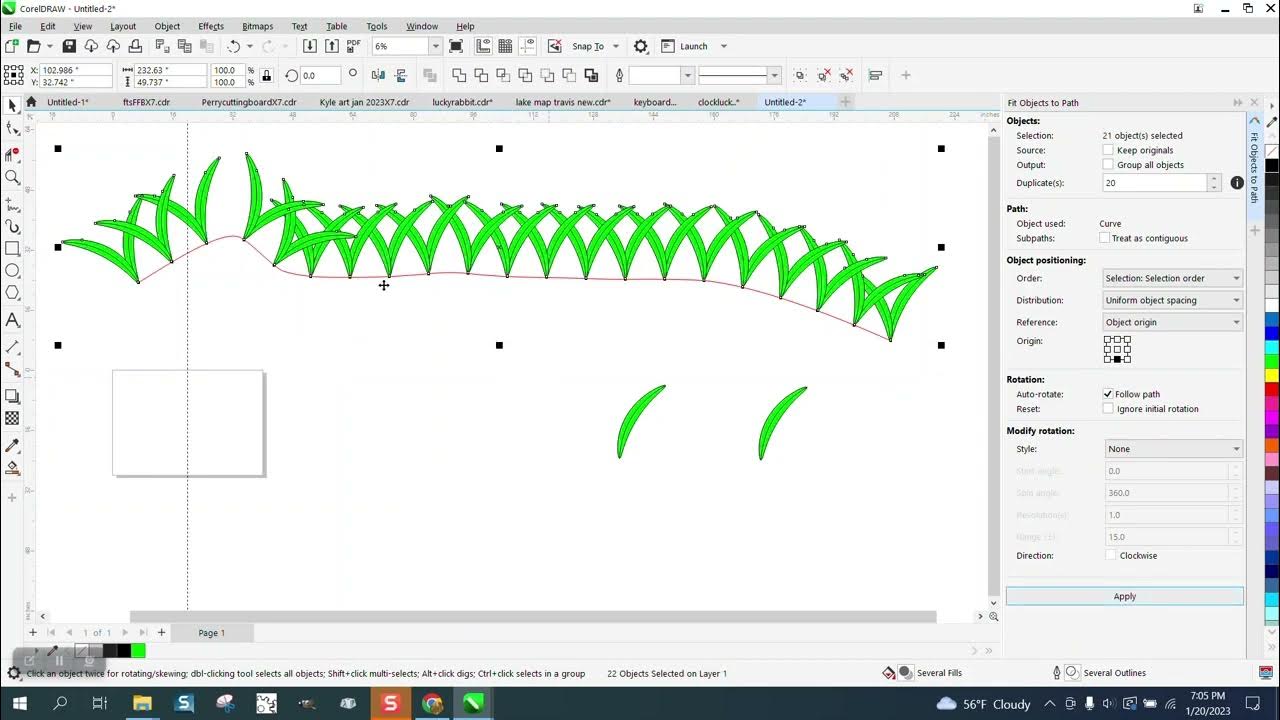 Corel Draw Tips & Tricks Object to Path Problem and how to make it work - YouTube