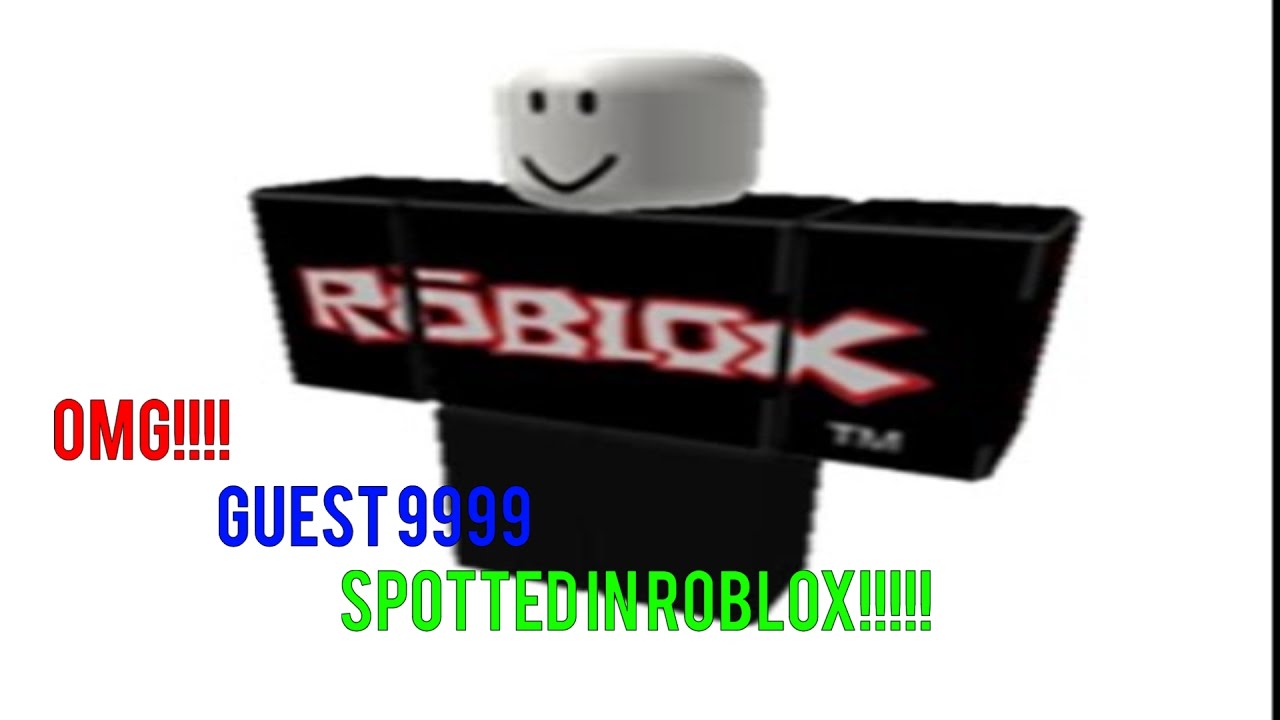 OMG!!!! GUEST 9999 SPOTTED IN ROBLOX!!!!! NOT CLICKBAIT!!!! - YouTube
