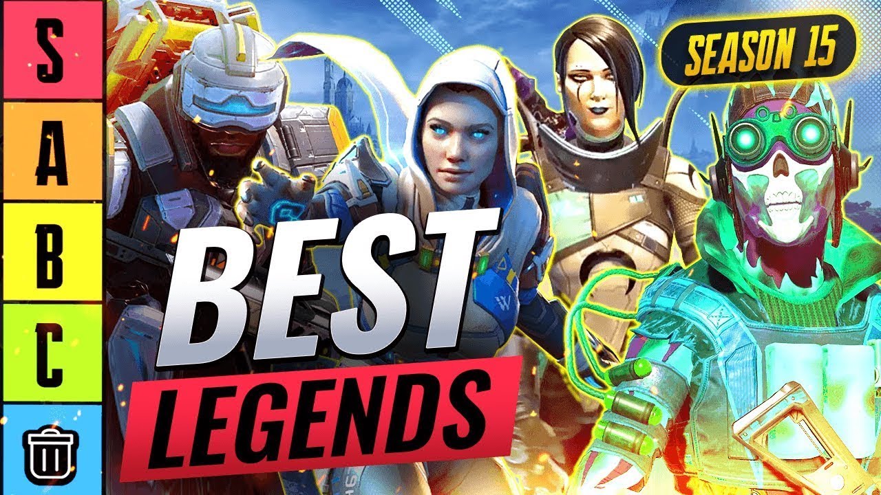 The BEST Legend Tier List For Ranked Season 15... - YouTube