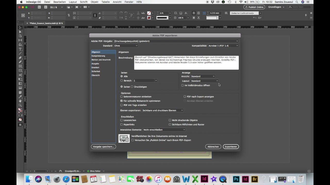 InDesign Basics_Exportieren - YouTube