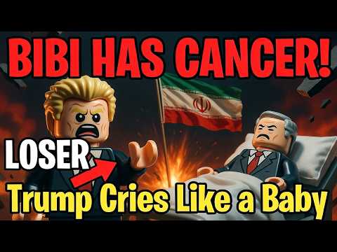 Trump Cries Over Bibi 😂 Netanyahu Has Cancer Parody LEGO Video!