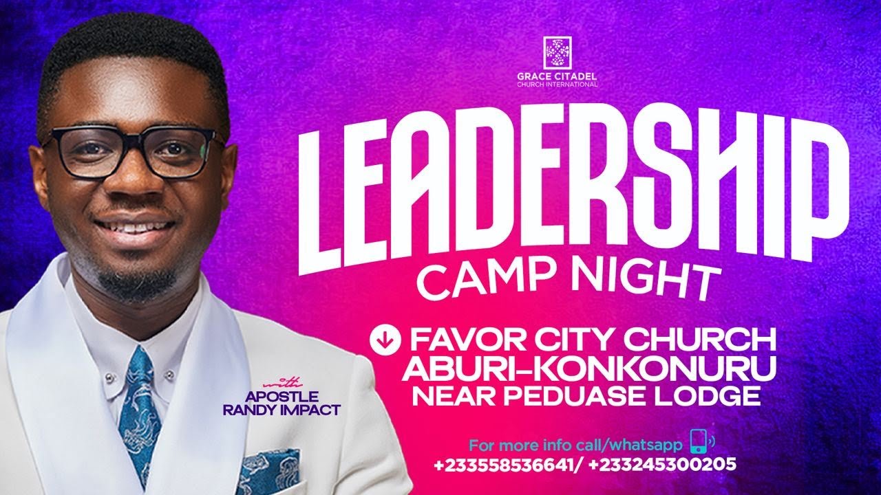 LEADERSHIP CAMP NIGHT - FAVOR CITY CHURCH || 19-04-2024 - YouTube