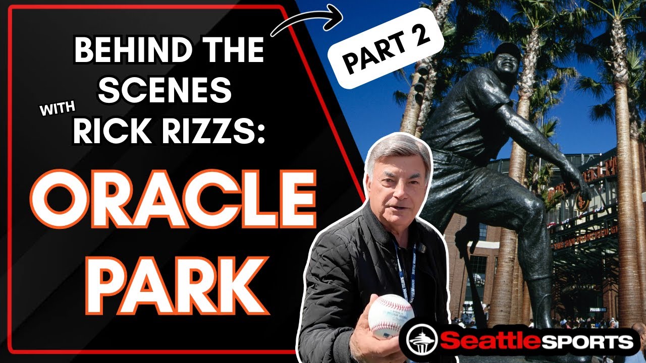 Behind the Scenes w/ #Mariners broadcaster Rick Rizzs - Oracle Park (pt ...