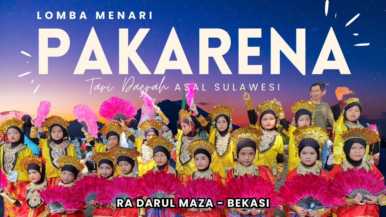 TARI PAKARENA | Tari Daerah Sulawesi - YouTube