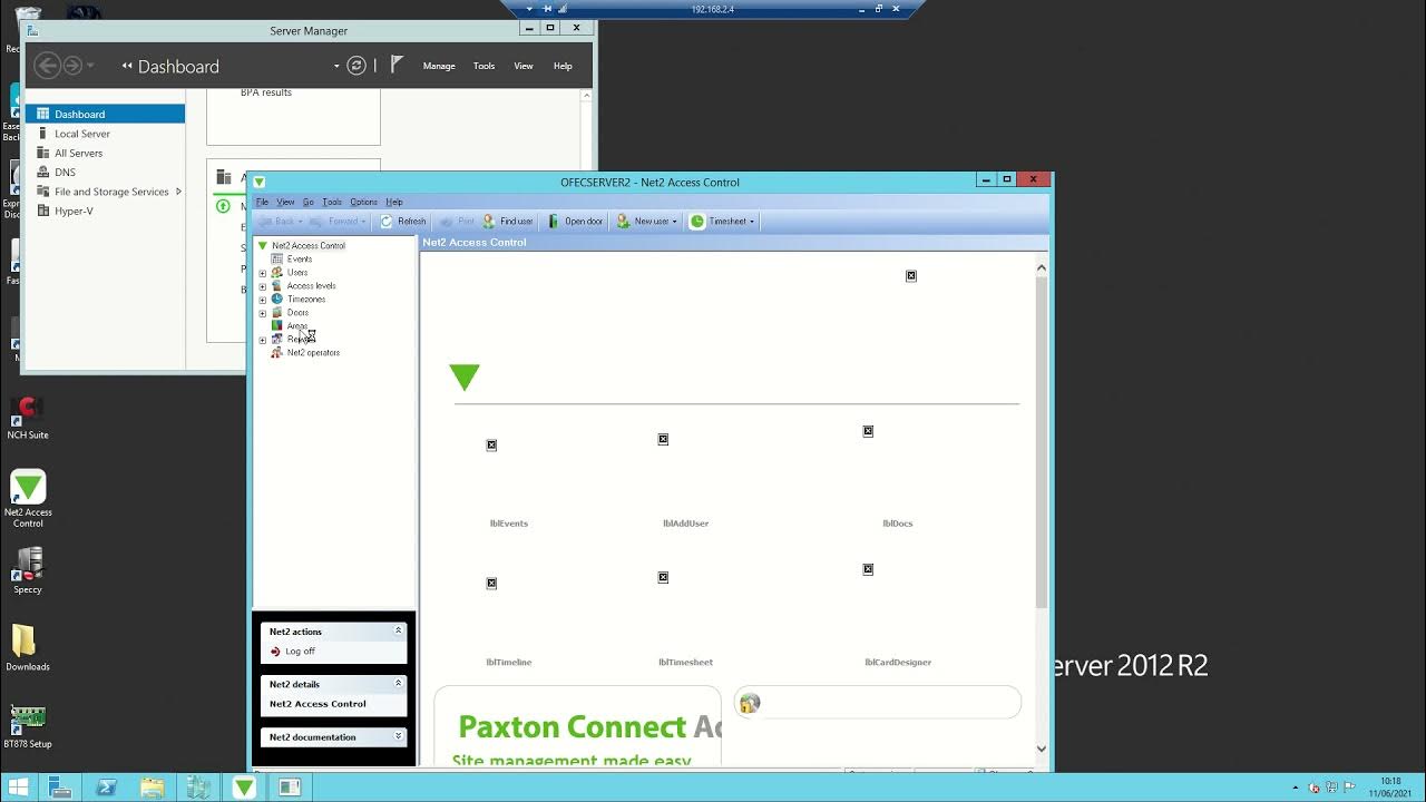 Setting up Paxton Net2 Areas - YouTube