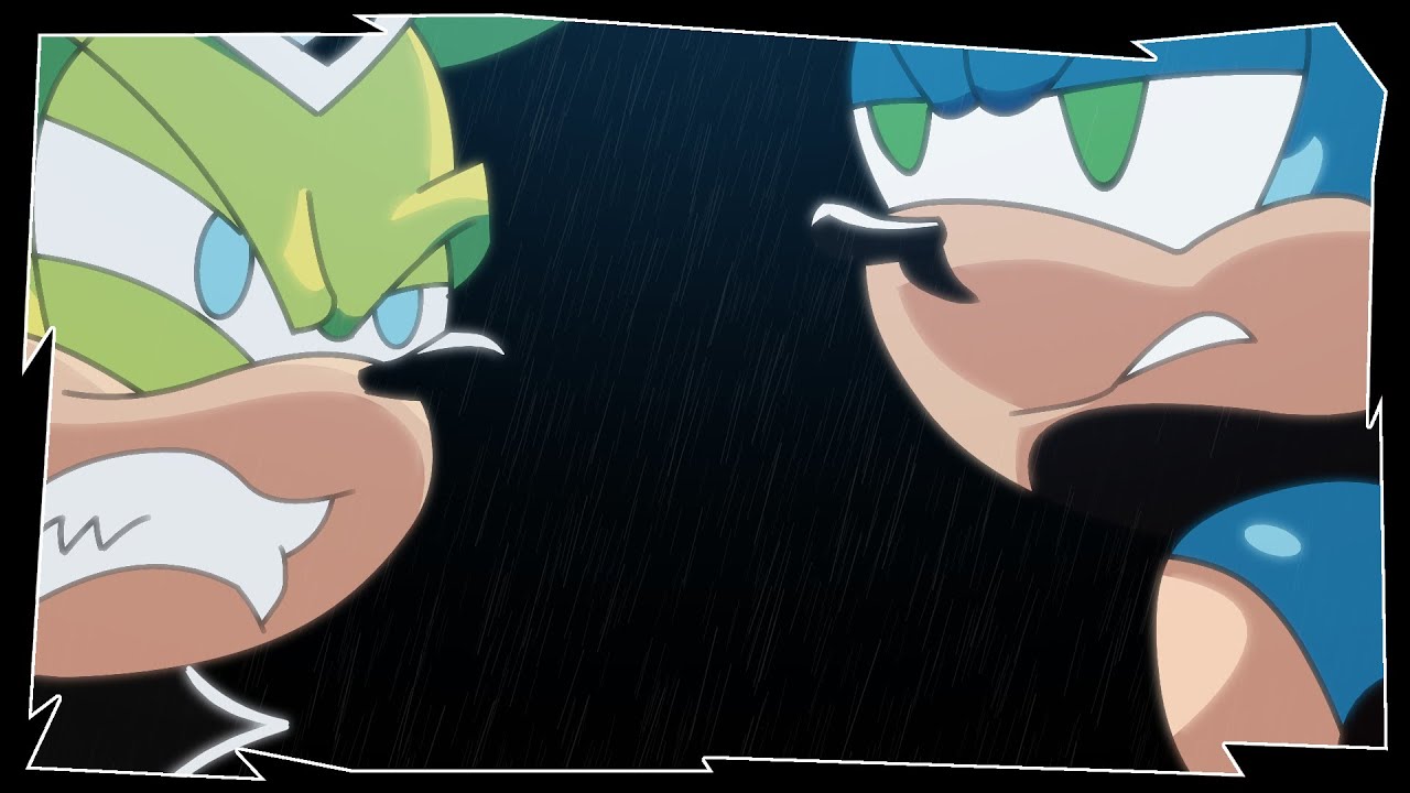 Sonic VS Super Scourge - Fan Animation archie sonic - YouTube