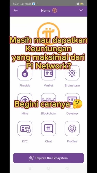 Rahasia Cara Memaksimalkan Keuntungan di Pi Network - YouTube