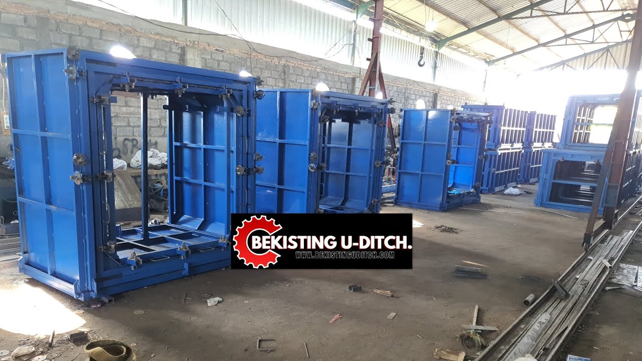 Cetakan Box Culvert 200x200x100 - YouTube