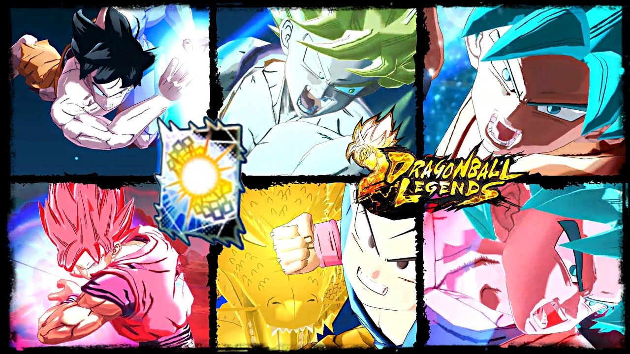 DRAGON BALL LEGENDS | ALL ULTIMATE CARDS GOKU - YouTube