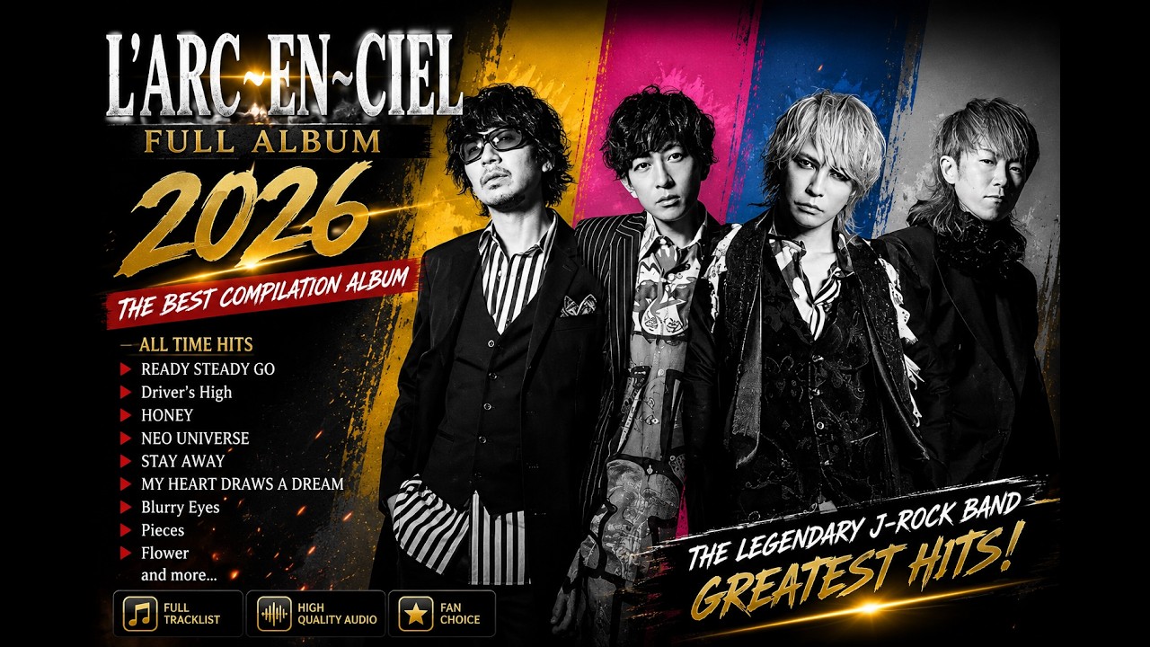 L'ARC EN CIEL FULL ALBUM 2025 | L'ARC EN CIEL フルアルバム (THE BEST ...