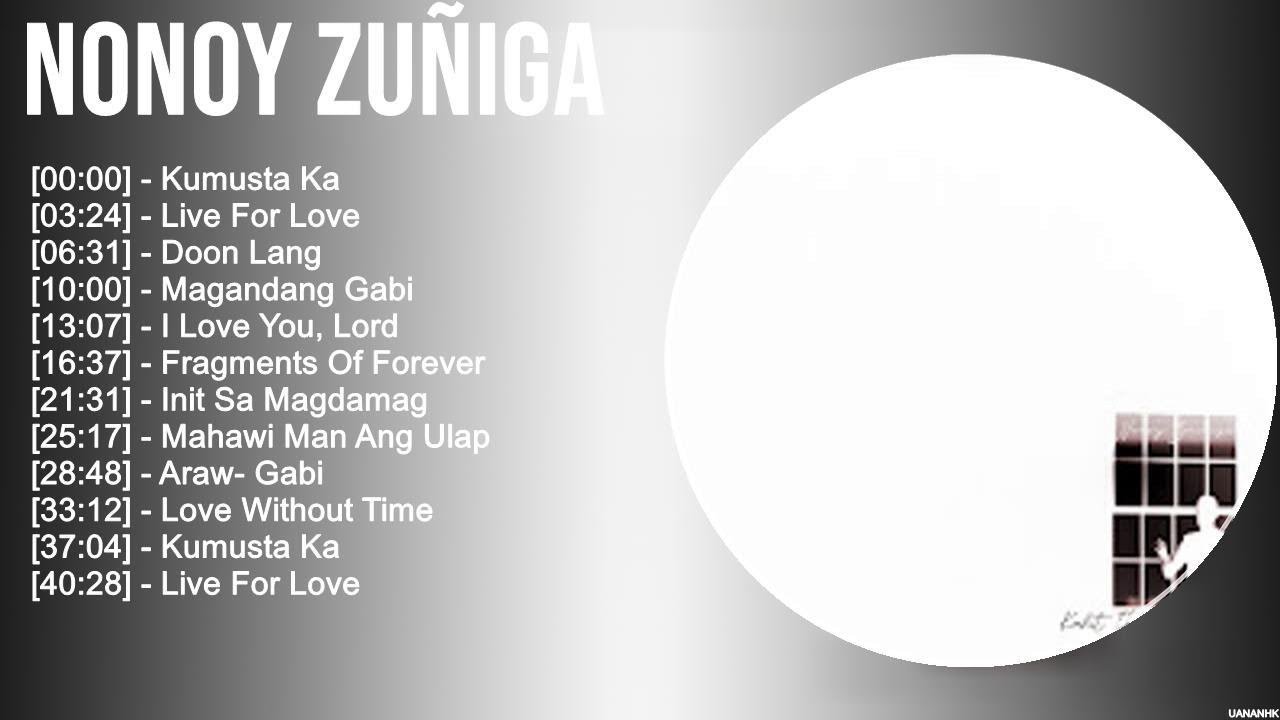 Nonoy Zuñiga The Best Of OPM Acoustic Love Songs 2023 Playlist ️ Top ...