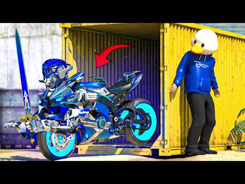 Stealing a Mirage Transformer Big Bike From a Fake Seller sa GTA 5