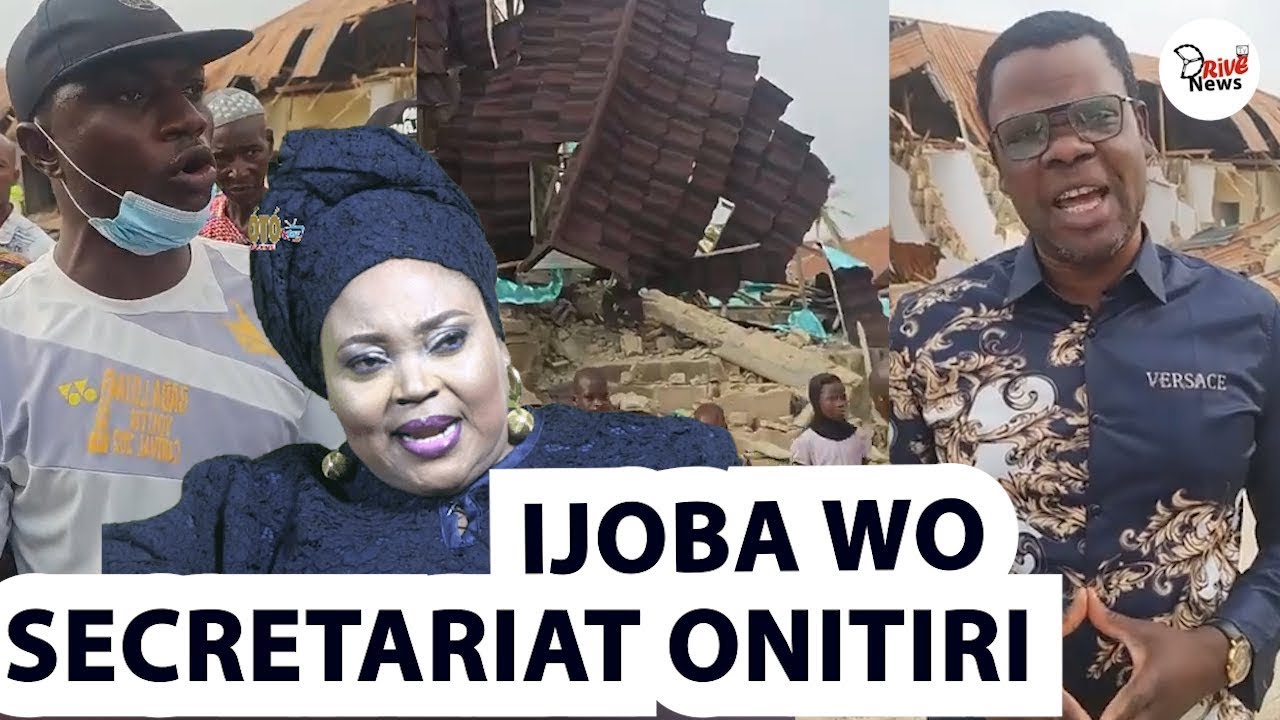 SEE HOW GOVT. DEMOL!SHED ABIOLA ONITIRI YORUBA NATION SECRETARIAT ...