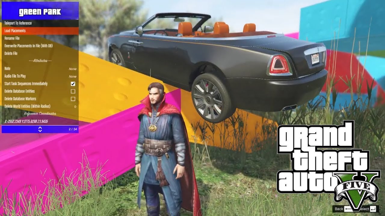 Doctor Strange Ramp challenge Funny Grand Theft Auto V GTA 5 MOD - YouTube
