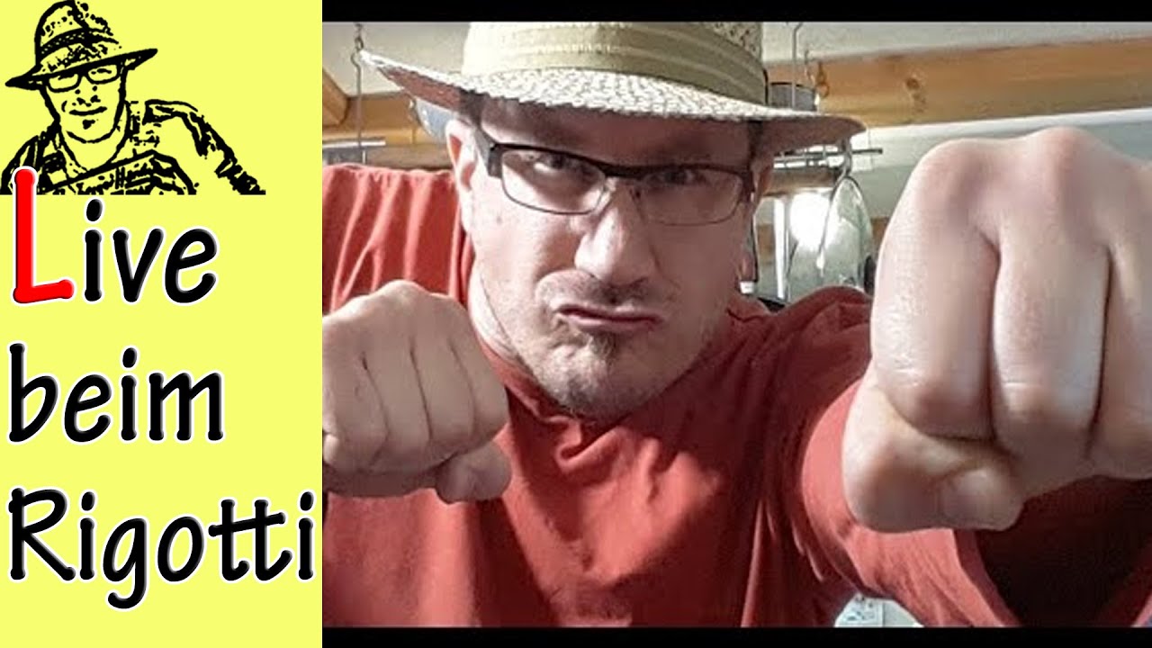 Rigotti Live 🔴 - neue Projekte, Youtubertreffen, eure Fragen - YouTube