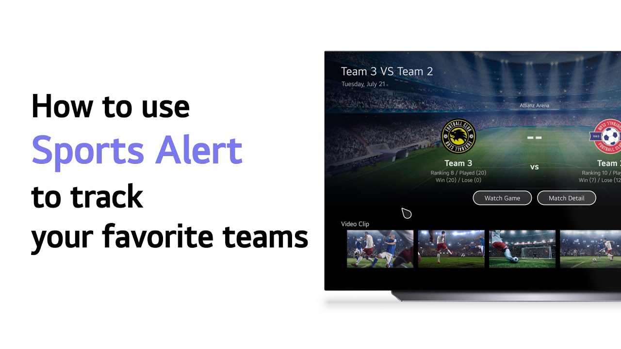 How to use Sports Alert to track your favorite teams - YouTube